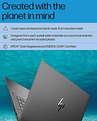 HP [Windows 11 Pro] 2022 Envy x360 15 2-in-1 Business Laptop, 15.6" FHD Touchscreen, Octa-Core AMD Ryzen 7 5700U (Beat i7-1165G7), 32GB DDR4 RAM, 1TB PCIe SSD, WiFi 6, BT 5.2, BROAG 64GB Flash Drive