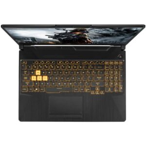 ASUS TUF A15 Gaming Laptop, 15.6" FHD 144Hz Screen, AMD Ryzen 9 5900HX, GeForce RTX 3060, 32GB RAM, 2TB SSD, Webcam, RGB Backlit Keyboard, HDMI, RJ-45, Type-C, Wi-Fi 6, Windows 11 Home