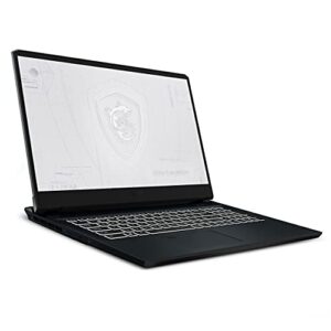 MSI WE76 11UM FHD Mobile Workstation Intel Core i9-11980HK Quadro RTX A5000 32GB RAM 1TB NVME SSD WIN10 Pro TPM2.0 Fingerprint 3 Year onsite Warranty