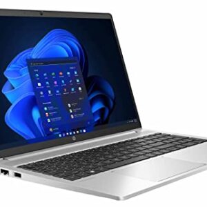 HP ProBook 455 G9 15.6" 60Hz FHD IPS Laptop (AMD Ryzen 5 5625U 6-Core, 8GB RAM, 1TB PCIe SSD, AMD Radeon, Backlit KB, WiFi 6, Bluetooth 5.2, Ethernet LAN (RJ-45), HD Webcam, Win 11 Pro) with Hub