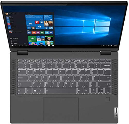 Lenovo IdeaPad Flex 5 2-in-1 Laptop, 14.0" FHD IPS Touch Screen, AMD Ryzen 7 4700U, Webcam, Backlit Keyboard, Fingerprint Reader, USB-C, HDMI, Windows 10 Home (16GB RAM | 1TB PCIe SSD)