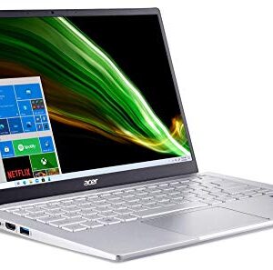 Acer Swift 3 Thin & Light Laptop | 14" Full HD IPS 100% sRGB Display | AMD Ryzen 7 5700U Octa-Core Processor | 8GB LPDDR4X | 512GB NVMe SSD | WiFi 6 | Backlit KB | FPR | Amazon Alexa | SF314-43-R2YY