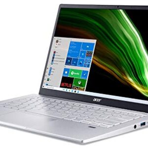 Acer Swift 3 Thin & Light Laptop | 14" Full HD IPS 100% sRGB Display | AMD Ryzen 7 5700U Octa-Core Processor | 8GB LPDDR4X | 512GB NVMe SSD | WiFi 6 | Backlit KB | FPR | Amazon Alexa | SF314-43-R2YY