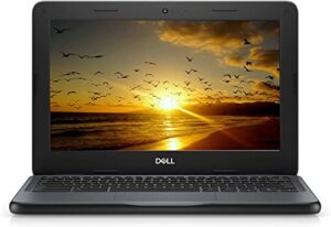 dell chromebook 3180 laptop pc, intel celeron n3060 processor, 4gb ram, 64gb solid state drive, wi-fi | bluetooth, hdmi, usb 3.1 gen 1, web camera, chrome os (renewed) (non-touch)