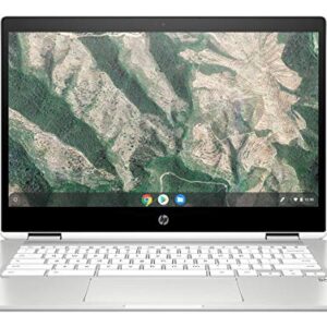 HP Chromebook x360 - 14b-ca0036nr 14" Touchscreen Intel Celeron N4000 1.1 GHz Intel UHD Graphics 600 4 GB RAM 32 GB eMMC Chrome OS BT Webcam Natural Silver (Renewed)