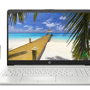 HP 2022 15.6" FHD IPS Businss Laptop, Intel Core i3-1115G4, 16GB RAM, 256GB PCIe SSD, Intel UHD Graphics, HD Camera, Fingerprint Reader, Windows 10 Pro, Silver, 32GB Snow Bell USB Card