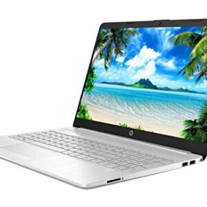 HP 2022 15.6" FHD IPS Businss Laptop, Intel Core i3-1115G4, 16GB RAM, 256GB PCIe SSD, Intel UHD Graphics, HD Camera, Fingerprint Reader, Windows 10 Pro, Silver, 32GB Snow Bell USB Card