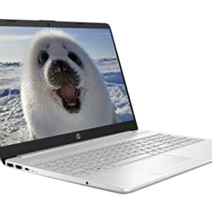 HP 2022 15.6" FHD IPS Businss Laptop, Intel Core i3-1115G4, 16GB RAM, 256GB PCIe SSD, Intel UHD Graphics, HD Camera, Fingerprint Reader, Windows 10 Pro, Silver, 32GB Snow Bell USB Card