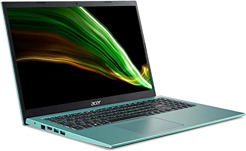 Acer Aspire 1 Blue Slim Laptop Intel Processor N4500 up to 2.8Ghz 4GB DDR4 128GB eMMC 15.6in FHD LED HDMI Win 11 Webcam (A115-32-Renewed)