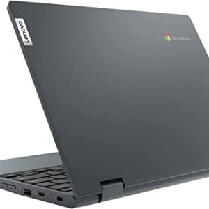 2022 lenovo Flex 3 Chromebook 11.6" 2-in-1 HD Touchscreen Laptop, Intel Celeron N4020 Processor, 4GB RAM, 64GB eMMC Flash Memory, HD Webcam, Chrome OS, Abyss Blue, 128GB Snowbell USB Card