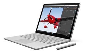 microsoft surface book (128gb / 8gb ram) intel core i5 computer – silver (renewed)