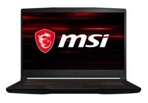 2021 msi – gf63035 | 15.6″ full hd gaming laptop | intel core i5-10200h | 8gb ddr4/3200mhz, 256gb ssd (pci-e) | black, windows 10 home