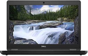 dell latitude 5490 business laptop – 14 hd display, intel core i5-7300u 2.6ghz, 16gb ram, 256gb solid state drive, windows 10 pro 64bit, camera, (renewed)