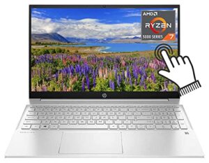 2022 15.6″ hp pavilion fhd touchscreen laptop, amd ryzen 7 5700u(8 cores, up to 4.3ghz), 32gb ddr4 ram, 1tb nvme ssd, backlit kb, wifi 6, webcam, hdmi, amd radeon graphics, win 10 h w/ accessories