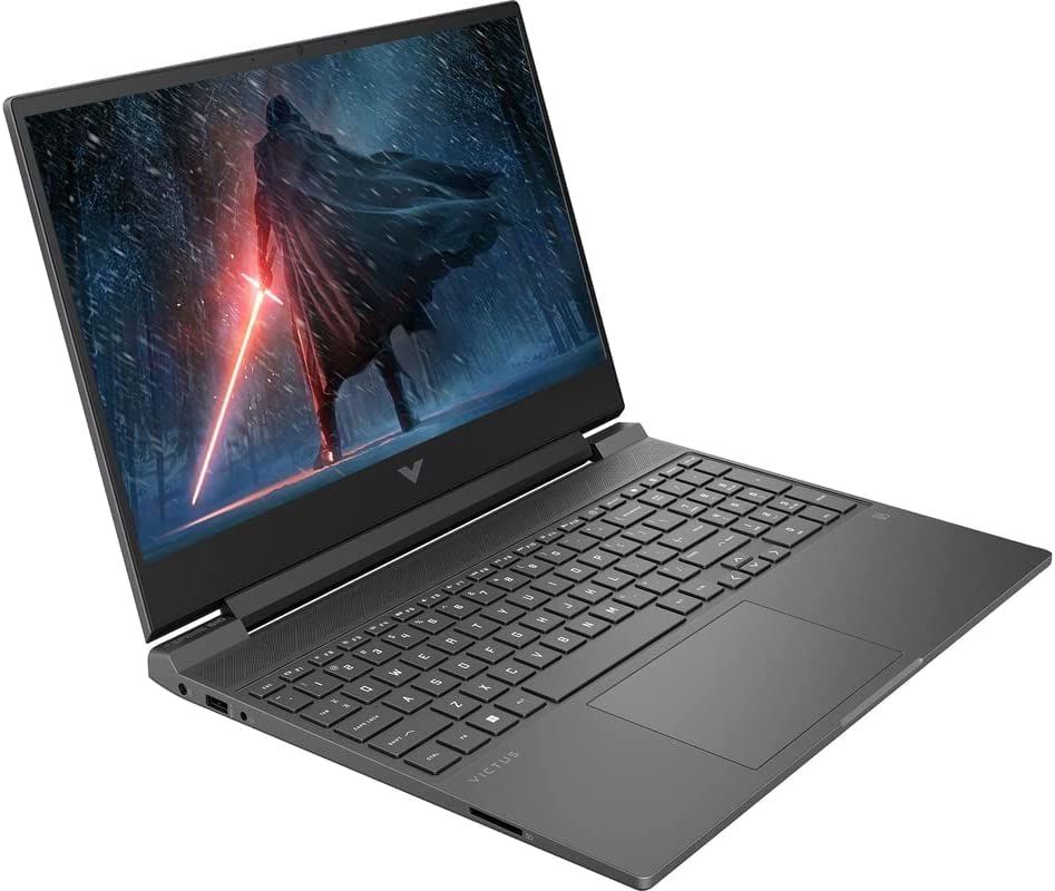 HP 2023 Victus 15.6" 144Hz Gaming Laptop, AMD Ryzen 7 5800H, 32GB RAM, 1TB PCIe SSD, NVIDIA GeForce RTX 3050Ti Graphics, Backlit Keyboard, Windows 11 Home, Gray, Free 32GB USB Business Card