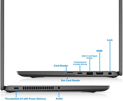 Dell Latitude 7320 Business Laptop 13.3" FHD, i7-1185G7, 16GB RAM, 2TB NVMe SSD, Webcam, AX Wi-Fi, Bluetooth, SD Card Reader, Backlit, HDMI, USB Type-C Thunderbolt - Windows 11 Pro (RENEWED)