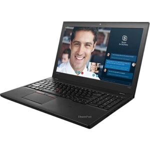 Lenovo ThinkPad T560 Notebook, Intel Core i7-6600U, 8GB RAM, 512GB SSD, Intel HD Graphics 520, Windows 10 Pro (Renewed)