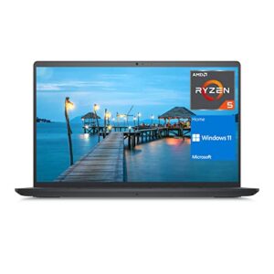 dell inspiron 3515 laptop, 15.6″ hd screen, amd ryzen 5 3450u processor, 32gb ram, 1tb pcie ssd, webcam, sd card reader, hdmi, wi-fi, windows 11 home, carbon black