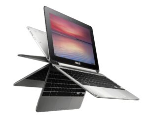 asus c100pa-db02 10.1-inch touch chromebook flip (1.8ghz, 4gb memory, 16gb emmc, google os), all metal body