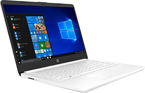 2022 HP Stream 14inch Laptop, Intel Celeron N4020 Dual-Core Processor, 4GB DDR4 Memory,128GB Storage(64GB eMMC+Card),WiFi,Webcam,Bluetooth,1-Year Microsoft 365 Win10 S, Snow White | NoCo Bundle