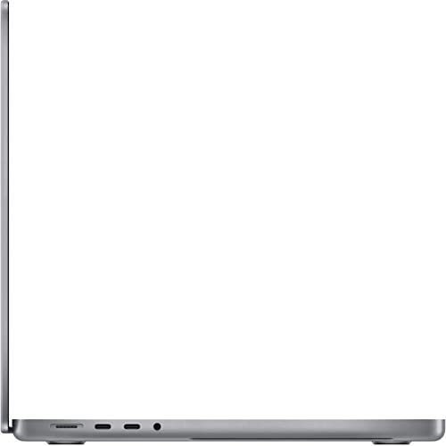 Apple MacBook Pro 14" with Liquid Retina XDR Display, M1 Pro Chip with 10-Core CPU and 16-Core GPU, 16GB Memory, 512GB SSD, Space Gray, Late 2021