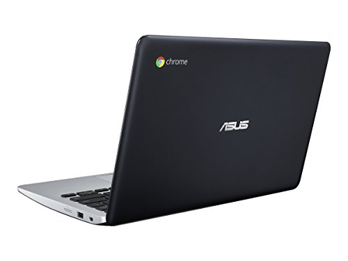 ASUS C200MA Chromebook 11.6 Inch, Intel Dual Core, 4GB RAM, 16G EMMC + TPM (Black)