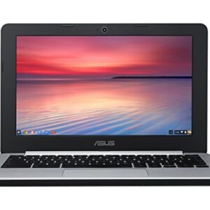 ASUS C200MA Chromebook 11.6 Inch, Intel Dual Core, 4GB RAM, 16G EMMC + TPM (Black)