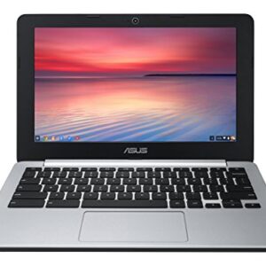 ASUS C200MA Chromebook 11.6 Inch, Intel Dual Core, 4GB RAM, 16G EMMC + TPM (Black)