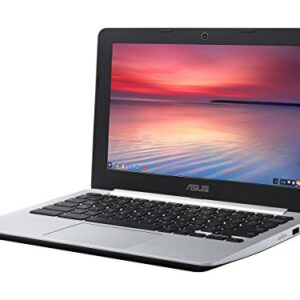 ASUS C200MA Chromebook 11.6 Inch, Intel Dual Core, 4GB RAM, 16G EMMC + TPM (Black)