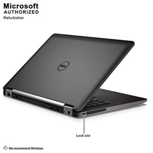 Dell Latitude E7470 Touchscreen Ultrabook - Intel Core i7-6600U 2.6GHz 16GB 512GB SSD Windows 10 Pro (Renewed)