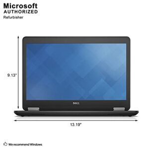 Dell Latitude E7470 Touchscreen Ultrabook - Intel Core i7-6600U 2.6GHz 16GB 512GB SSD Windows 10 Pro (Renewed)