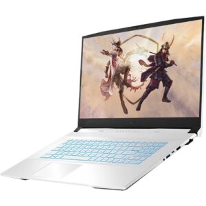 MSI Sword 17 17.3" 144Hz FHD Gaming Laptop Intel Core i7-11800H RTX3050TI 16GB 512GBNVMe SSD Win11 - White (A11UD-642)