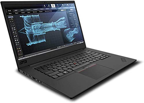 Lenovo ThinkPad P1 Black Laptop (8th Generation Intel Core i7-8850H Processor, 16GB DDR4 RAM, 512GB PCIe SSD, 15.6 Touch 4K UHD (3840 x 2160), Quadro P1000 Graphics, Windows 10 Pro (Renewed)