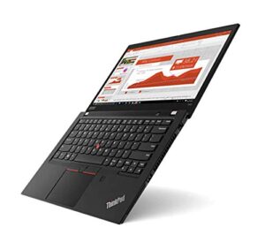 lenovo thinkpad t490 14″ laptop core i5 1.60 ghz 16 gb 256 gb ssd w10p touch (renewed)