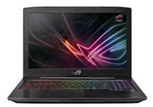 asus rog strix scar edition gl703ge gaming laptop, 17.3” 120hz full hd 3ms, 8th gen intel core i7-8750h processor, gtx 1050 ti 4gb, 16gb ddr4, 256gb ssd + 1tb hdd, windows 10 home, gl703ge-as74