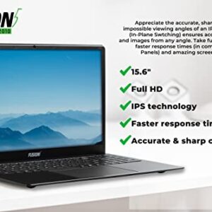 15.6" S15 N2 Full HD Windows 11 Professional Slim n Light Laptop - Intel N4020 - 128GB Storage, 4GB RAM, Intel Dual-Core Dedicated Num-Pad, Dual-Band WiFi, Expandable Storage