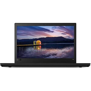 lenovo 20l6s06g00 thinkpad t480 intel core i7-8650u 14in fhd (1920×1080) ips 16 gb ram, 256gb ssd m.2 pcie nvme opal2 fingerprint reader win10 pro (renewed)