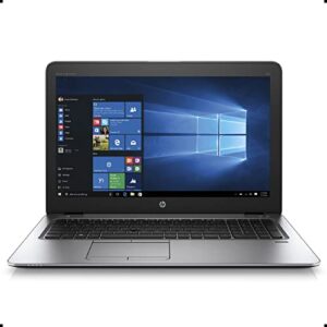 hp elitebook 850 g3 15.6 fhd, core i7-6600u 2.6ghz, 16gb ram, 512gb solid state drive, windows 10 pro 64bit, cam, (renewed)