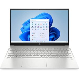 hp pavilion laptop 15-eg2053cl, 15.6″ fhd touch screen, windows 11 home, intel core i5-1235u, 12gb ddr4 ram, 512gb ssd storage, natural silver (renewed)