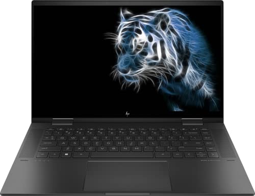 HP Envy x360 2-in-1 Convertible Business Laptop, 15.6” FHD Touchscreen, AMD Ryzen 5 5625U Up to 4.3GHz, Windows 11 Pro, 16GB RAM, 512GB SSD, Backlit Keyboard, Nightfall Black, Durlyfish Stylus Pen