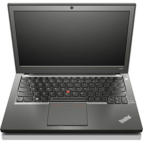 Lenovo ThinkPad X240 12.5" Laptop, i7, 8GB RAM, 256GB SSD, Webcam, Win10 Pro. Refurbished