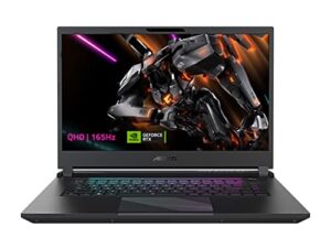 gigabyte aorus 15: 15.6″ 16:9 thin bezel qhd 2560×1440 165hz, nvidia geforce rtx 4070 laptop gpu 8gb gddr6, intel core i7-13700h, 16gb ddr5 ram, 1tb ssd, win11 home (aorus 15 bsf-73us754sh)