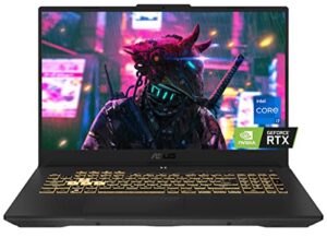 asus 2023 tuf f17 17.3″ 144hz fhd gaming laptop, intel core i7-12700h(> r9 6900hx), nvidia geforce rtx 3050 ti, 32gb ddr5 ram, 1tb pcie ssd, wifi 6, rgb keyboard, rj 45, hdmi, win 11, gm accessories