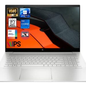 HP Envy Business Laptop, 17.3" FHD IPS Display, Intel Core i7-1260P, Windows 11 Pro, 32GB RAM, 1TB SSD, Thunderbolt 4, HDMI, Backlit Keyboard, Numeric Keypad, Long Battery Life, TD