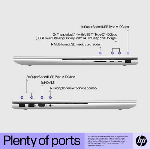 HP Envy Business Laptop, 17.3" FHD IPS Display, Intel Core i7-1260P, Windows 11 Pro, 32GB RAM, 1TB SSD, Thunderbolt 4, HDMI, Backlit Keyboard, Numeric Keypad, Long Battery Life, TD