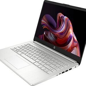 HP Notebook Laptop for Student and Business, 14" HD Screen, AMD Ryzen 3 3250U Processor, 16GB RAM, 256GB SSD, Webcam, Bluetooth, HDMI, Wi-Fi 5, Windows 11 Home, Natural Silver