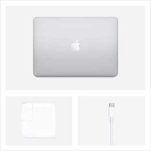 Early 2020 Apple MacBook Air with 1.1 GHz Core i3 (13 inch, 8GB RAM, 256GB SSD Storage) Silver (Renewed)