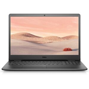 dell inspiron 15 3000 laptop (2021 latest model), 15.6″ hd display, intel n4020 dual-core processor, 8gb ram, 256gb ssd, webcam, hdmi, bluetooth, wi-fi, black, windows 10