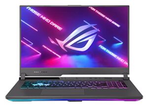 asus rog strix g17 (2021) gaming laptop, 17.3” 144hz ips type fhd, nvidia geforce rtx 3050 ti, amd ryzen 7 4800h, 16gb ddr4, 512b pcie nvme ssd, rgb keyboard, windows 10, g713ie-eb74