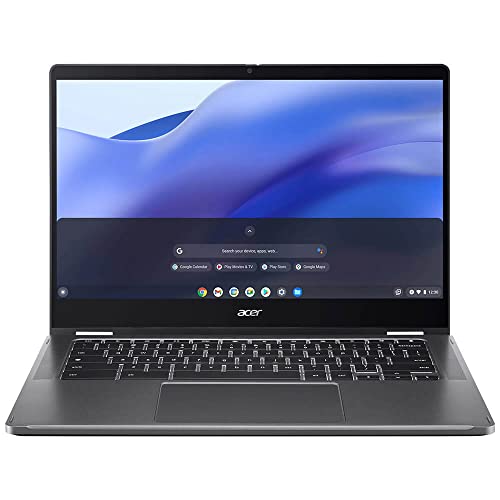 Acer Chromebook Enterprise Spin 514 CP514-3WH CP514-3WH-R8C7 14" Touchscreen Convertible 2 in 1 Chromebook - Full HD - 1920 x 1080 - AMD Ryzen 7 5825C Octa-core (8 Core) 2 GHz - 16 GB Total RAM - 256